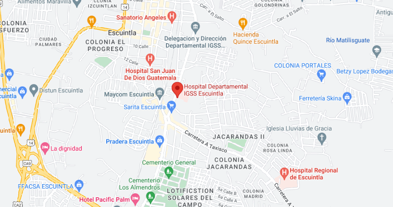 Hospital Departamental de Escuintla - Instituto Guatemalteco de ...