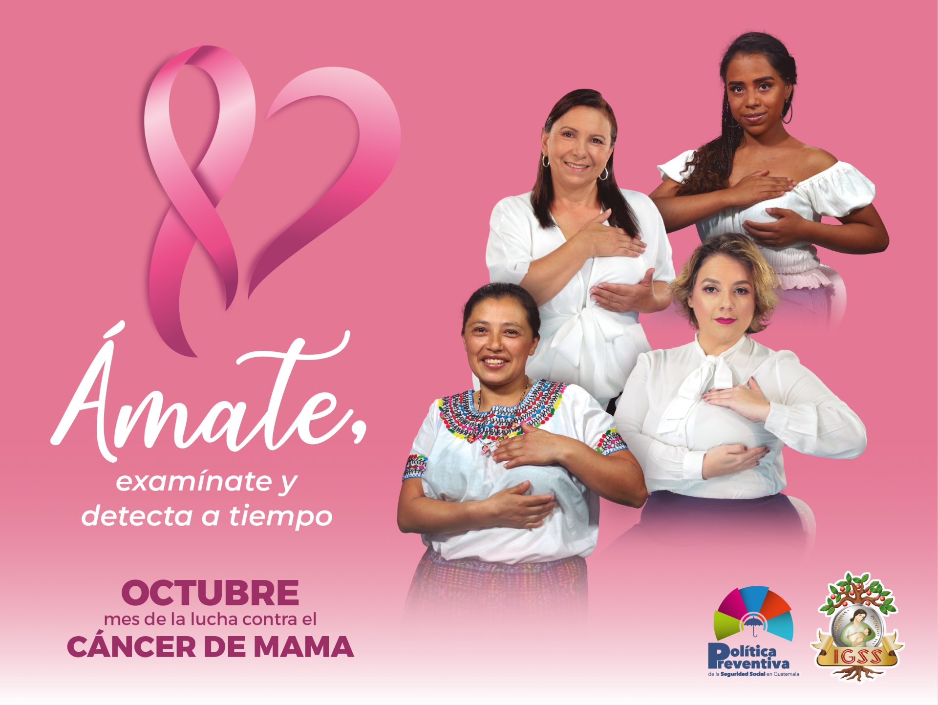 Octubre, mes de la lucha contra el cáncer de mama - Noticias IGSS